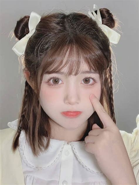 B U B B L E G Y U Hair Style Korea Kawaii Hairstyles Short Hair Styles