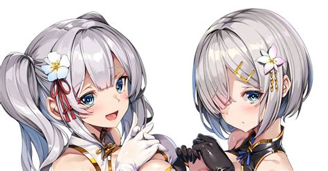 艦隊これくしょん チャイナドレス鹿島浜風 とりさんのイラスト Pixiv