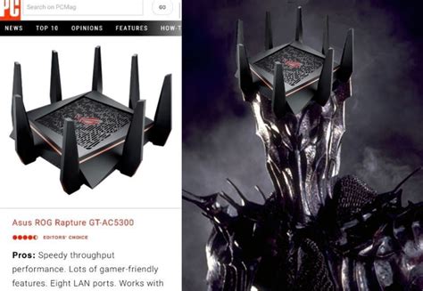 The Power Of Wifi Is At Your Command Sauron Lord Of The Router R