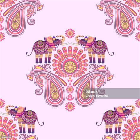 Indian Elephant Stock Illustration Download Image Now Indian