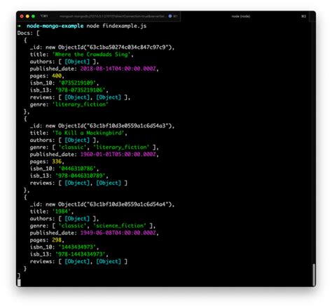 Node JS MongoDB The Complete Guide
