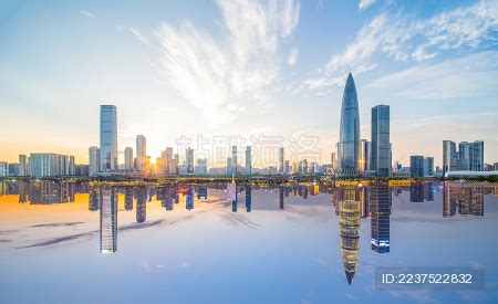 深圳城市白天和夜晚镜像风光 站酷海洛 正版图片 视频 字体 音乐素材交易平台 站酷旗下品牌