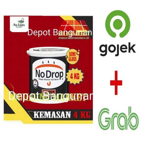 Jual Bitumen Black Waterproofing Cat Pelapis Bitumen No Drop Kg Shopee Indonesia