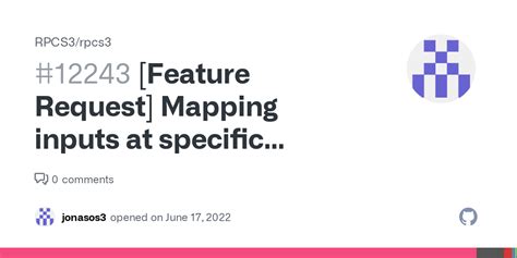 Feature Request Mapping Inputs At Specific Sensitivity Values