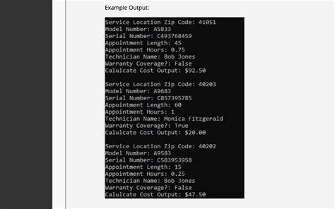 Solved C Create A Console Application With Two Classes Chegg Com