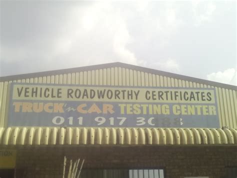 Truck N Car Testing Centre Roadworthy Testing In The City Boksburg