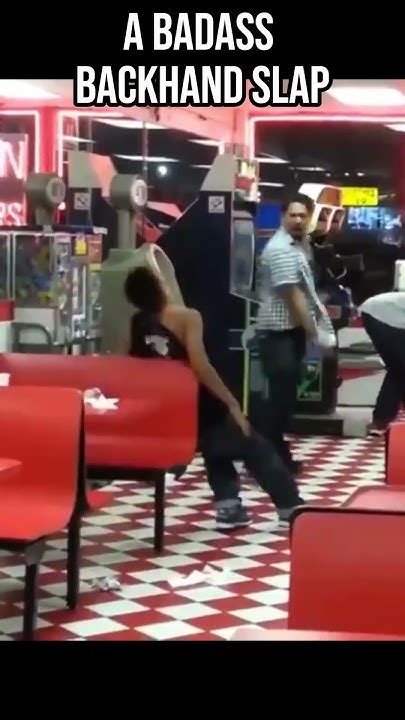 Thats The Most Badass Backhand Slap I Have Ever Seen 😳 Boxing