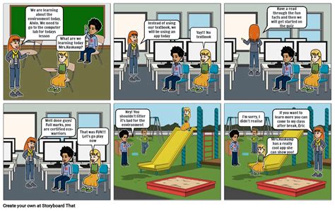 Save Earth Storyboard By E090ae48
