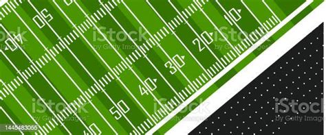 플랫 스타일의 스포츠와 승리 개념 미식 축구를 할 수있는 축구장 미식 축구에 대한 스톡 벡터 아트 및 기타 이미지 미식 축구