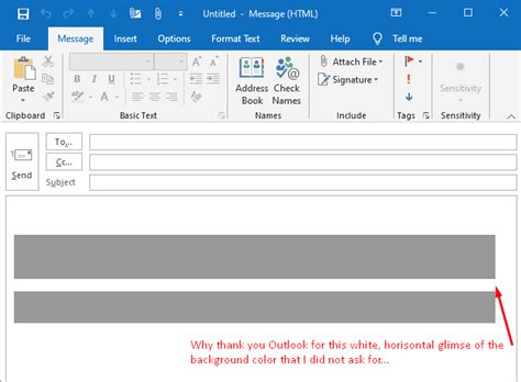 Html Small 1px Gap Below Table In Outlook Email Rendering Stack