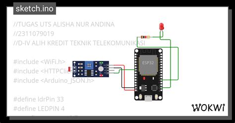 Tugas Uts Alisha Nur Andina Wokwi Esp32 Stm32 Arduino Simulator