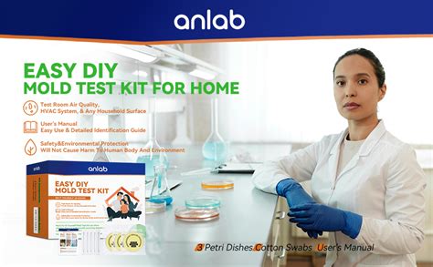 Anlab™mold Test Kit For Home Do It Yourself Home Mold Detector Test
