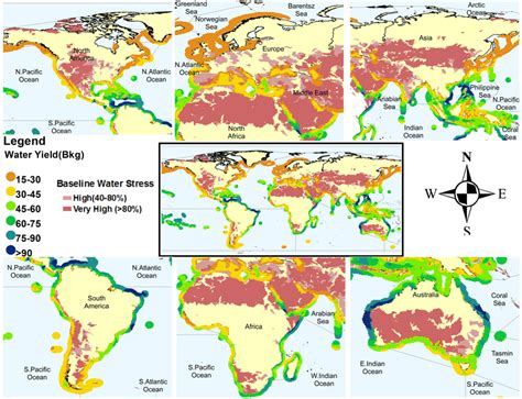 Spatial Variability Of Water Yield Along The Delineated Near Offshore Download Scientific