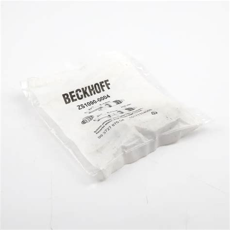 Beckhoff Zs1090 0004 M12 Stecker Spareparthero Spare Parts For Industry 41 18