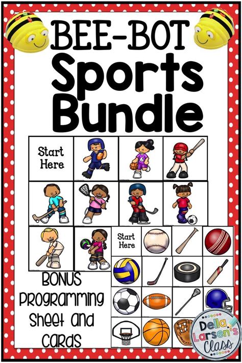 BeeBot Sports BUNDLE Beebot Have Fun Teaching Coding Lessons