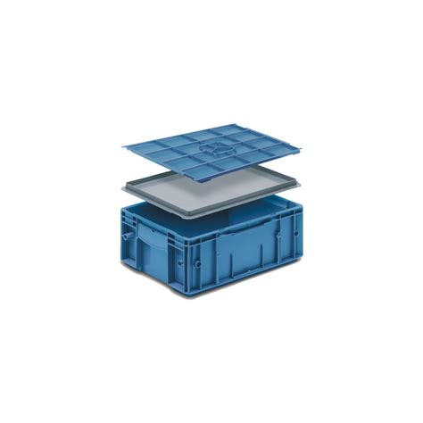 Container Din Plastic Vda Rl Klt 4147 Industria Auto Eurobox