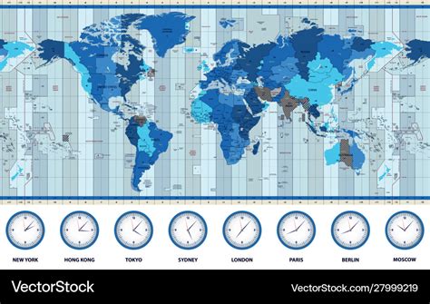 World Time Map