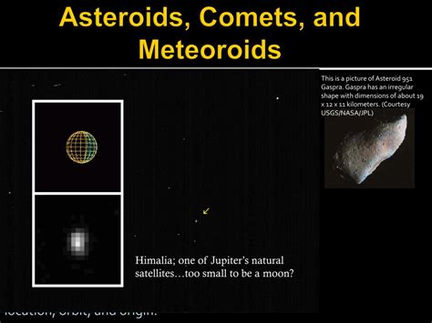 Ppt Asteroids Comets And Meteoroids Powerpoint Presentation Free Download Id 2936962