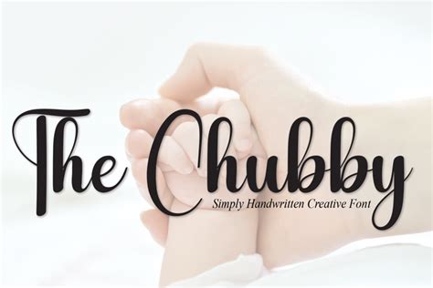 The Chubby Font Scratchones Creative FontSpace