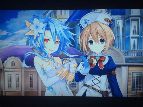 Neptunia 4go Blanc And Angel White Heart By Megaali On Deviantart