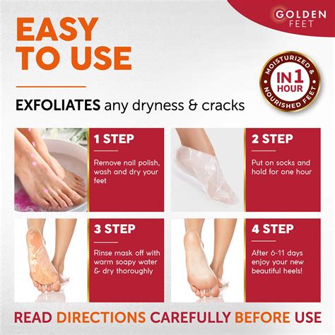 Peach Foot Peel Mask For Dry Cracked Feet Remove Dead Skin