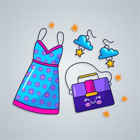 Premium Vector Clothing Assets Design