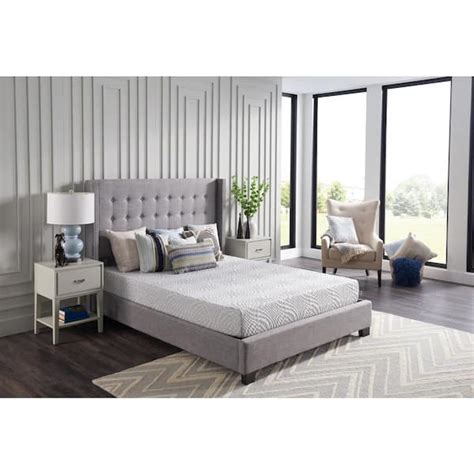 Sealy Essentials 8 In Firm Memory Foam Smooth Top Twin Mattress In A