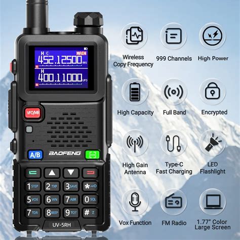 Baofeng Uv 5rh Air Band Walkie Talkie