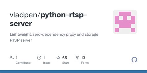 Github Vladpen Python Rtsp Server Lightweight Zero Dependency Proxy