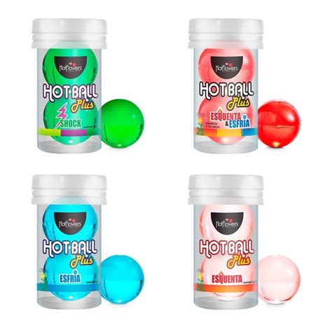 Escolha A Sua Bolinhas Explosivas Hot Ball Puls Esquenta Esfria