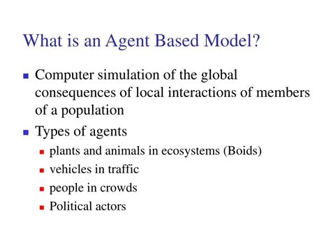 PPT Agent Based Models In Social Science PowerPoint Presentation Free Download ID 669477