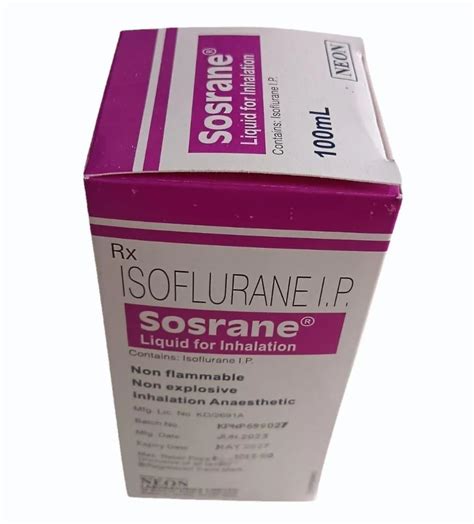 100ml Isoflurane Ip 250 Mg At Rs 694 63 Bottle In Pune Id 2852175248191