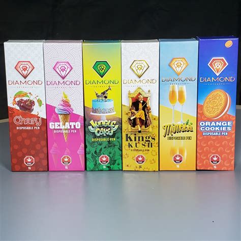 Buy Disposable Thc Vape Pen Diamond Extracts 6 Flavours • Fraser Bud