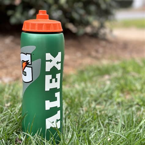 Personalized Gatorade Water Bottle Etsy