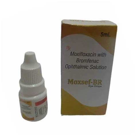 5ml Moxifloxacin Bromfenac Eye Drop At Rs 155 Piece Moxifloxacin
