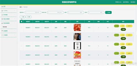 Springboot毕设 优选社区电商平台 程序论文 Csdn博客