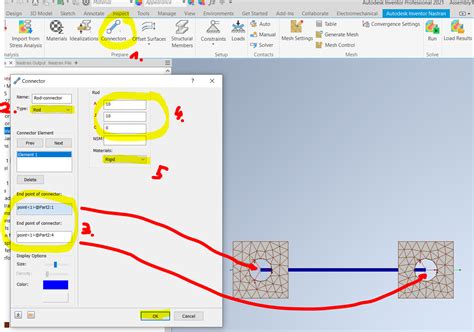 How To Find Force In Rigid Link Connector End In Inventor Nastran