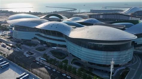 海口国际免税城：文化艺术的视觉盛宴，建设用钢量抵得上4个埃菲尔铁塔凤凰网视频凤凰网