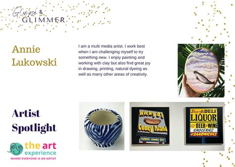 Meet Annie Lukowski Multi Media The Art Experience
