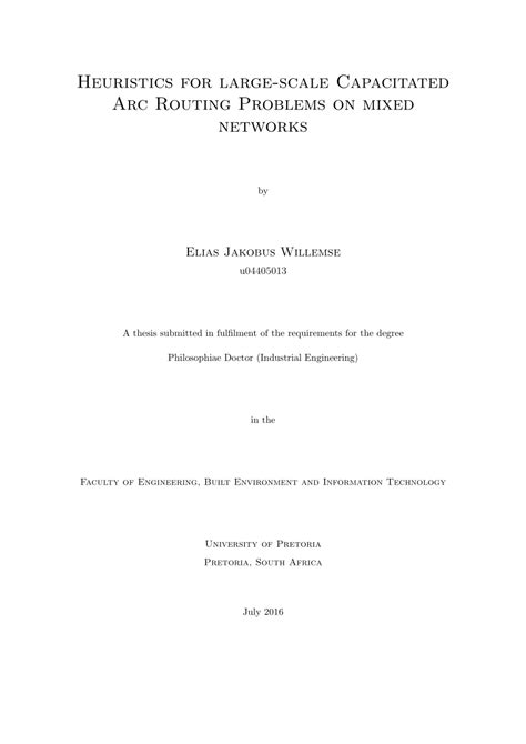 PDF Heuristics For Large Scale Capacitated Arc Routing Problems On