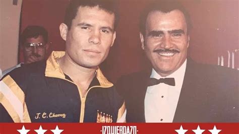 La Emotiva Despedida De Julio César Chávez A Vicente Fernández