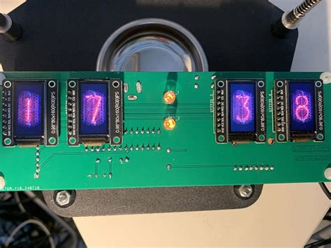 Horloge Imitation Chiffres NIXIE Le Bar Arduino Forum
