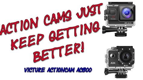 Victure Actioncam Ac800 Youtube