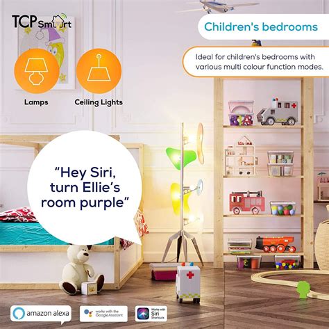 TCP Smart Wi Fi LED Lightbulb Classic E Colour Tuneable White Colour Changing Dimmable