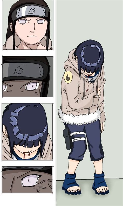 Hinata Vs Neji Manga Color