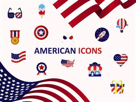 American Elements Graphic By Tahiltahsin · Creative Fabrica