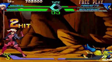 Xmen Vs Street Fighter Rd 3 Youtube