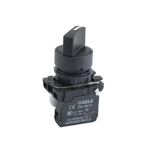gxb4 ed21 high quality 22mm 1no plastic selector button switches with