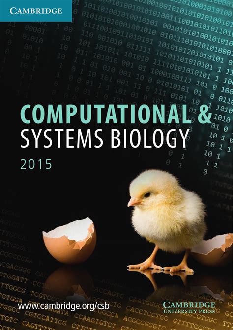 Computational And Systems Biology Cluster 2015 By Cambridge University