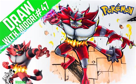 Pokemon Incineroar Drawing By Msg2007 On Newgrounds